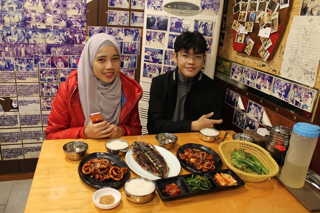 Korea Day 4 Part 1 Makan Grilled Mackerel Di Gosame - Azie Kitchen