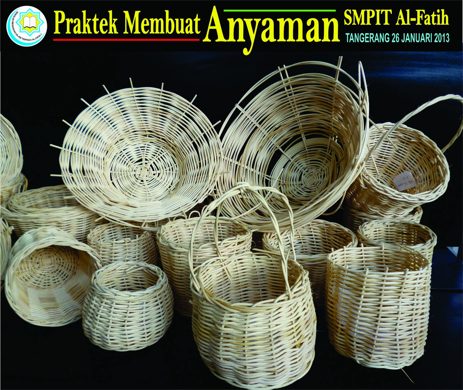 Guru Potensial - Dudi Maryadji: Kerajinan Anyaman dalam Logo Tangerang