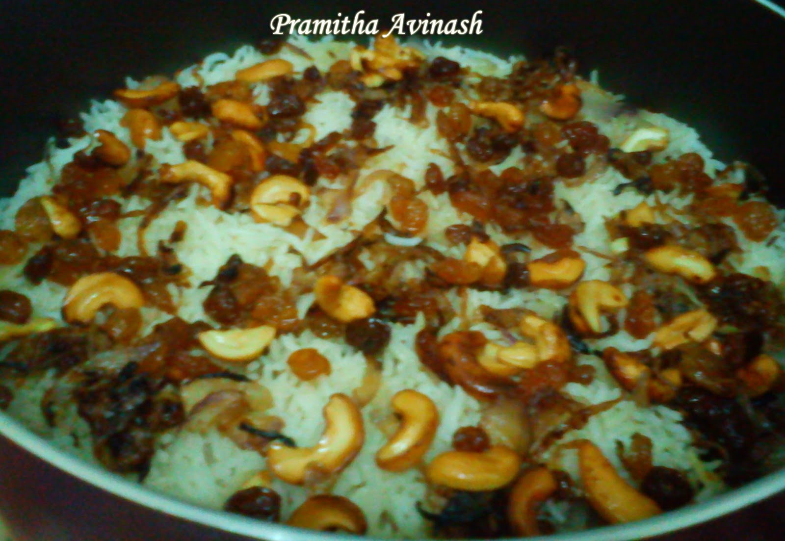 Pramitha Love Cooking!!!!!: Ghee Rice (Ney choru)