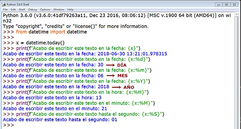 APRENDER A PROGRAMAR CON PYTHON: T4. LAS FUNCIONES DE TIPO F: ENCADENADOS DE POR VIDA.