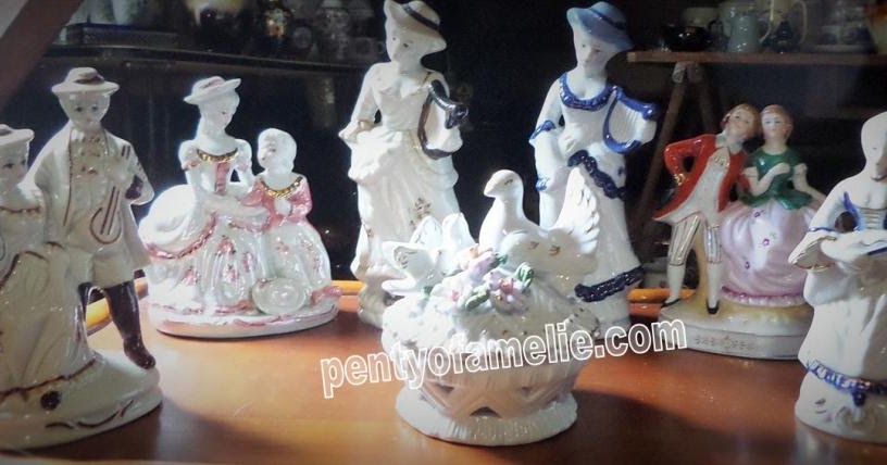Porcelain Alabaster Figures