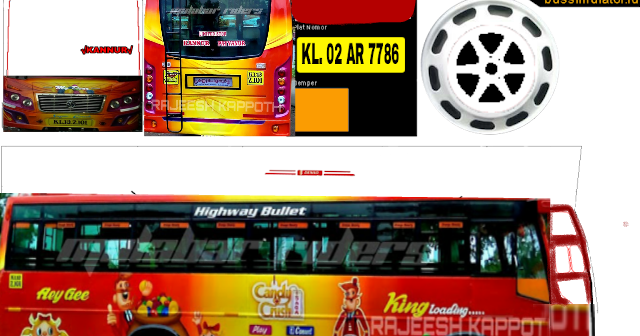 Kerala Bus skin kannur