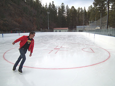 OUTDOORS NM: Hockey & Skating at Los Alamos' Open Air Ice Rink a Real ...