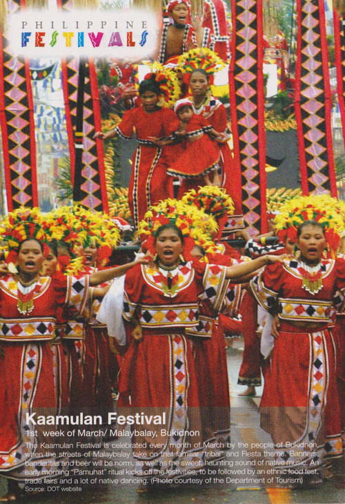 PELIKULA, ATBP.: PHILIPPINE FESTIVALS #3: KAAMULAN FESTIVAL