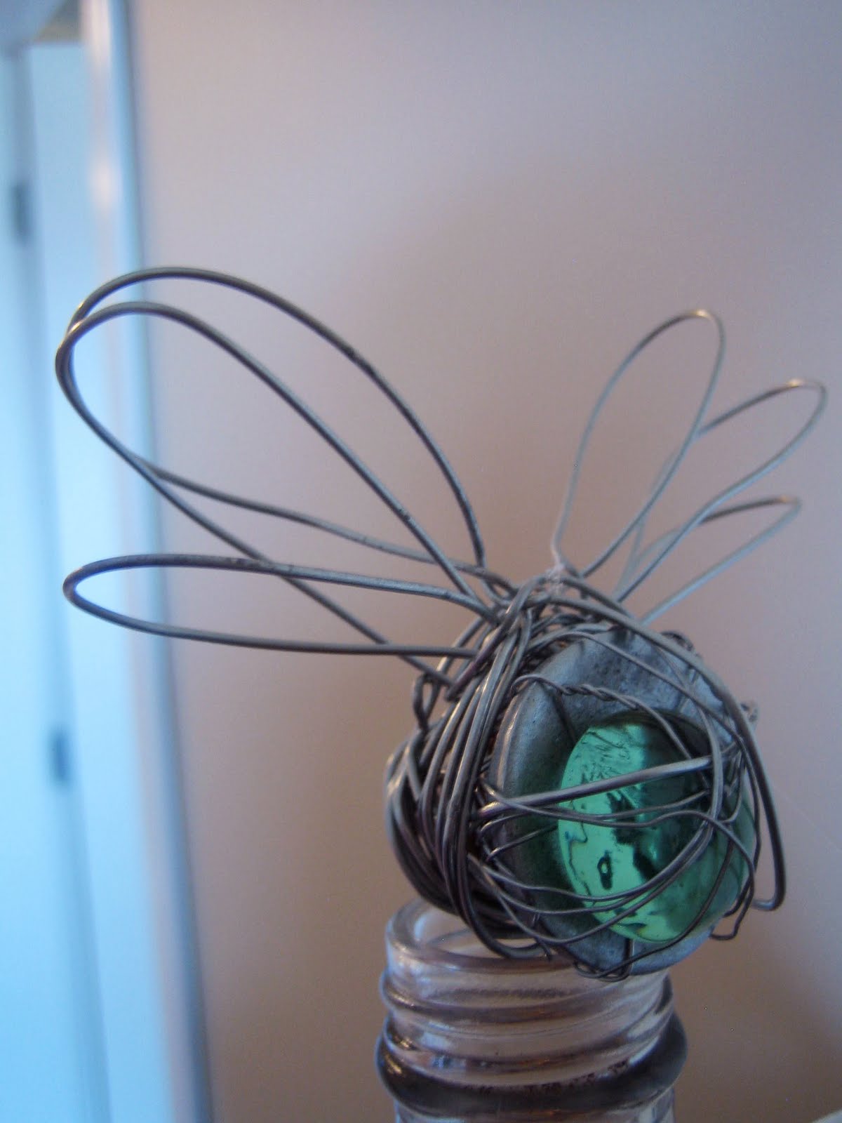 Christy Schollen: Hanging mobile/ Wire Bugs