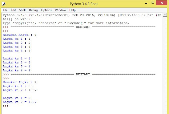 List dengan Perulangan Dalam Bahasa Pemograman Python List dengan Perulangan Dalam Bahasa Pemograman Python