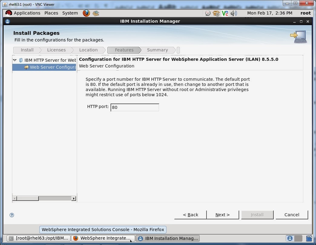 websphere-infra: Install IBM WebSphere Application Server 8.5.5 ND