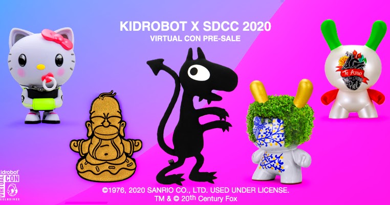 Kidrobot announces their VIRTUAL releases for SDCC 2020! - SpankyStokes ...