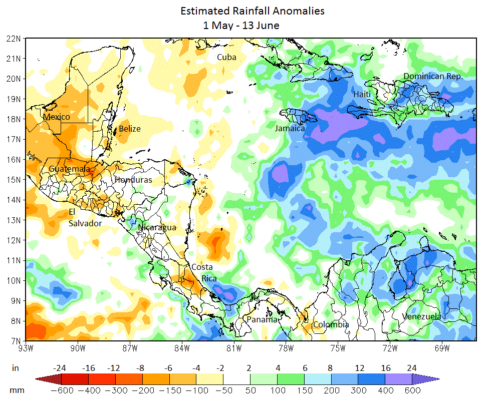 Dev Weather: Latin America Update #33: Moisture Improving, Deficits ...