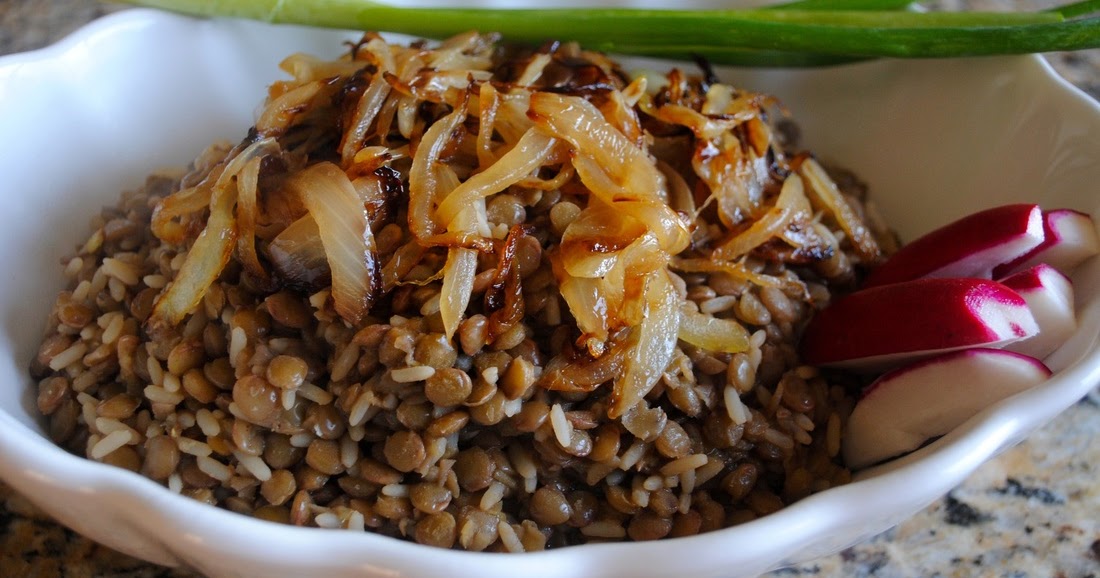 Mujadara Recipe | LEBANESE RECIPES