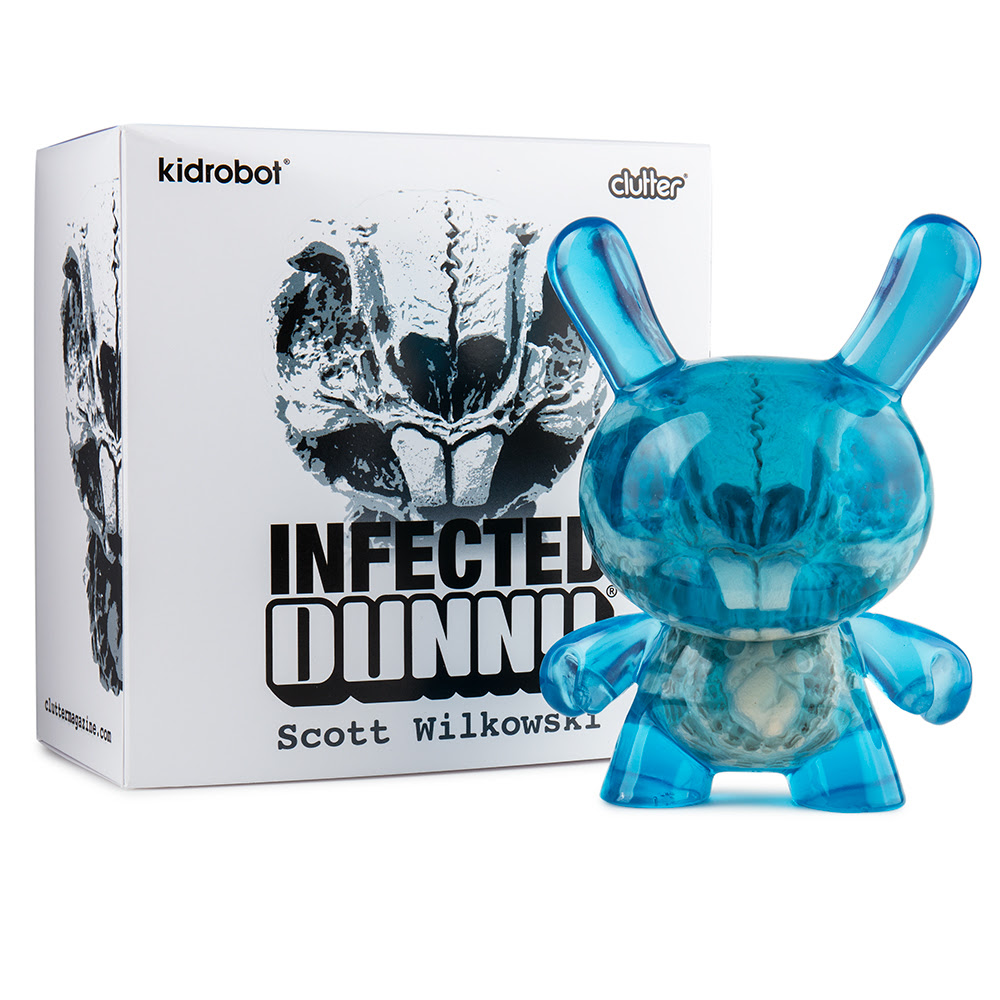 The Blot Says...: Kidrobot Exclusive Code Blue Infected Dunny 5” Resin ...