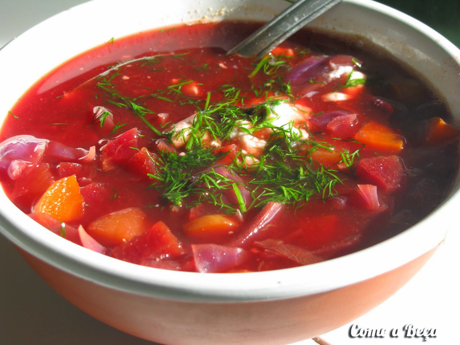 Come a Beça: Borshtch (Sopa Russa)