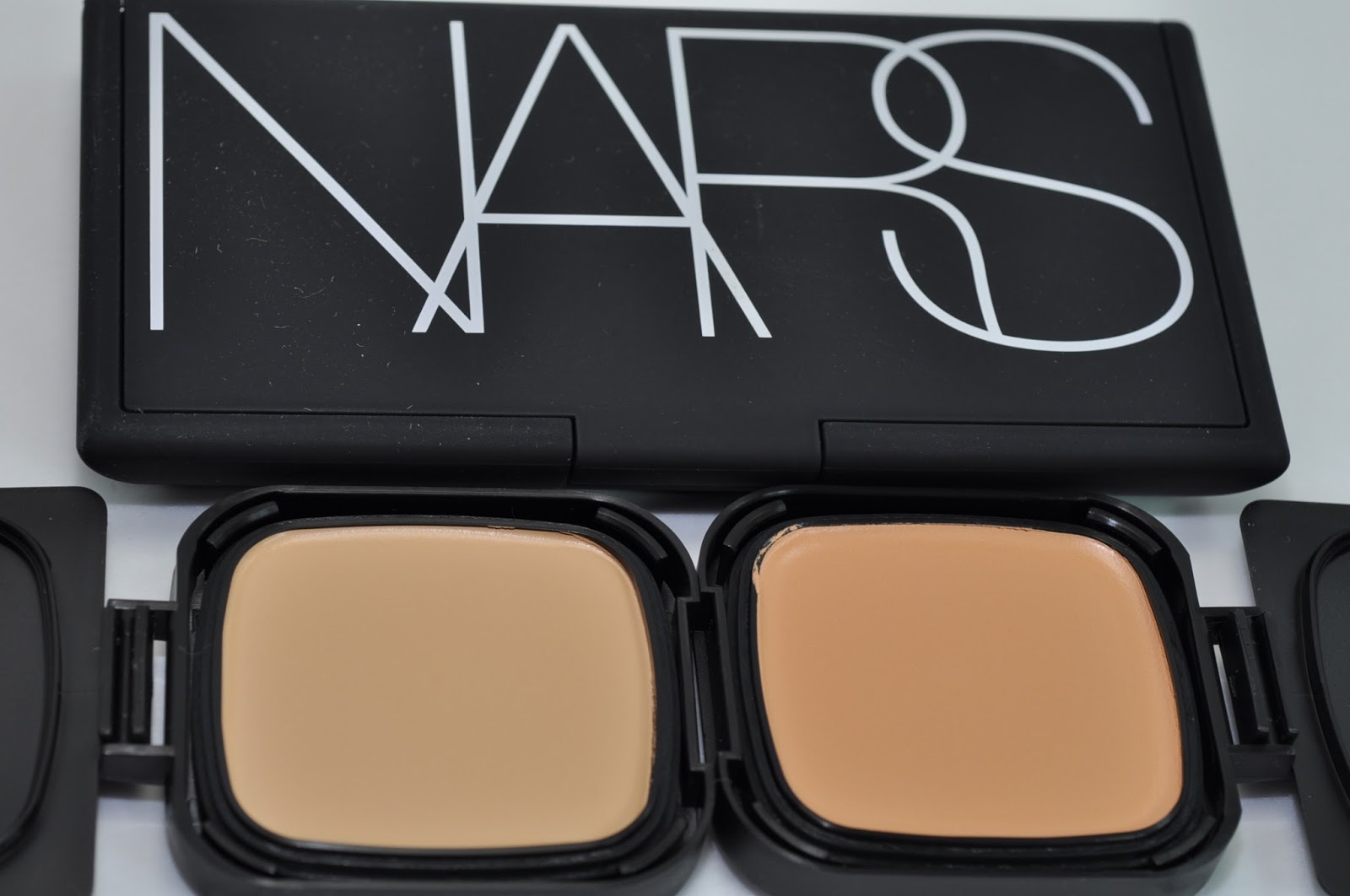NEW NARS Radiant Cream Compact Foundation Swatches, Look, Review - The ...