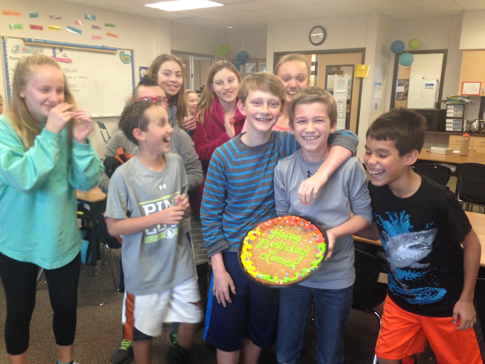 The Roberts Family: Larson's 5th Grade Party