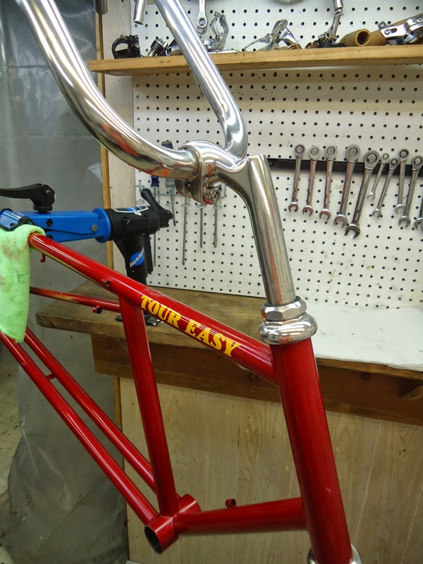 John's Bicycle Restorations: Steve T's 1980's Tour Easy Recumbent ...
