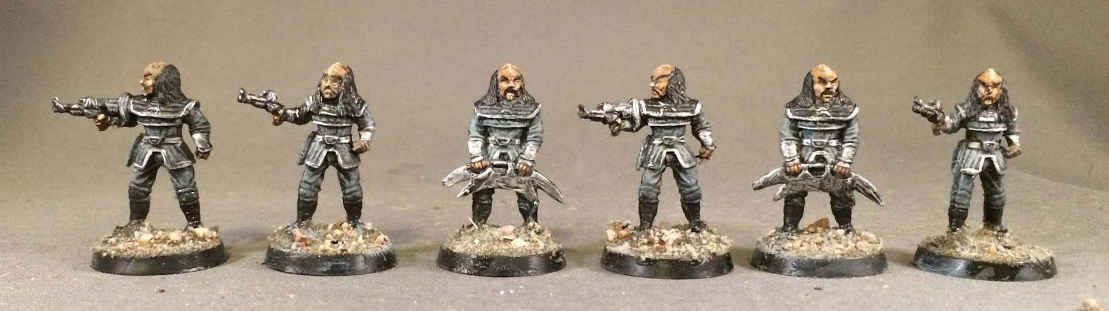 Bob's Miniature Wargaming Blog: More 25mm Star Trek