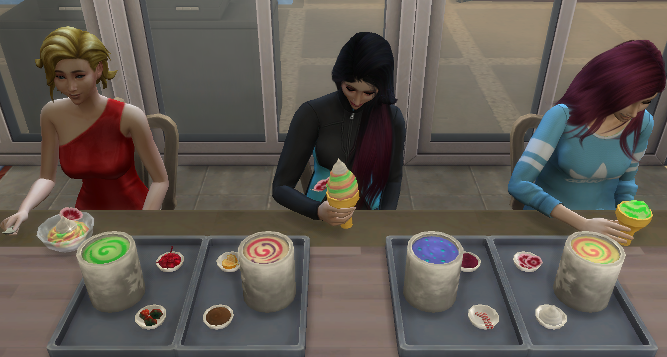 Ice Cream from Cool Kitchen Stuff The Sims 4