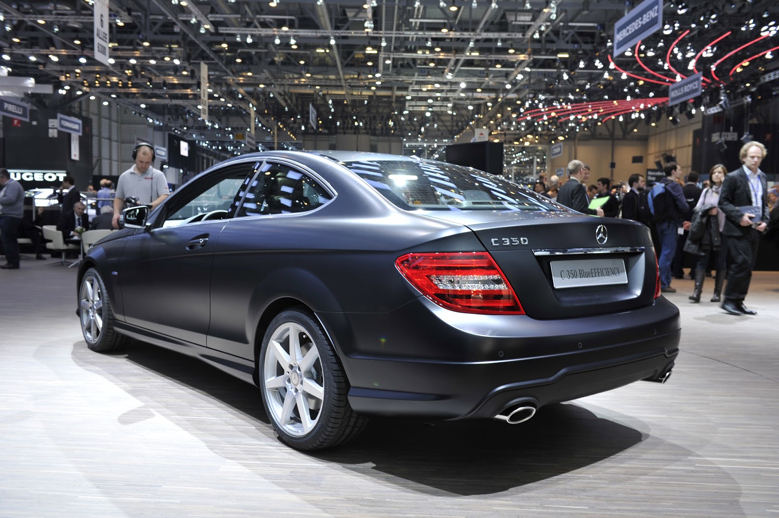 Cars GTO: Mercedes-Benz C 350 BlueEFFICIENCY Geneva 2011