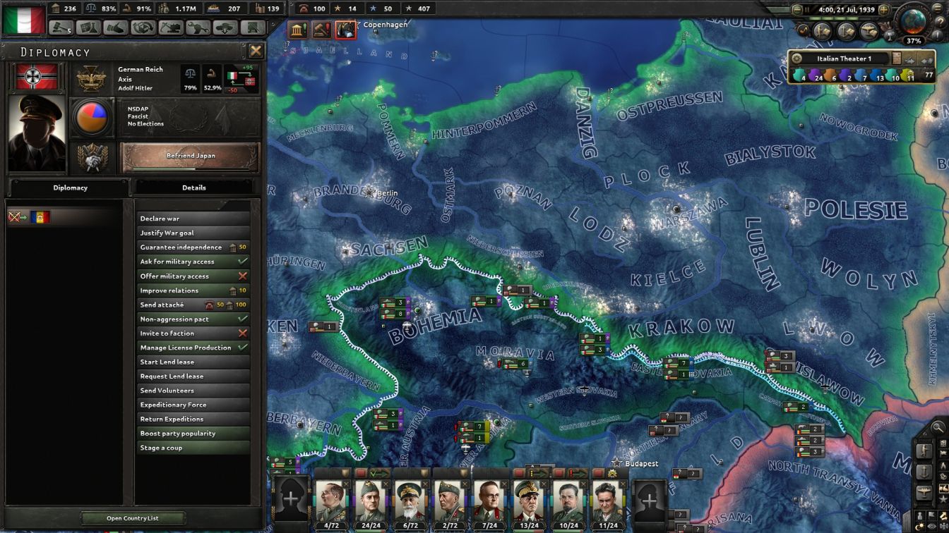 Italy - HOI4 - Capitulation, Reorganization and Confusion