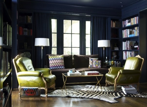 Art And The Interior: For the love of navy.