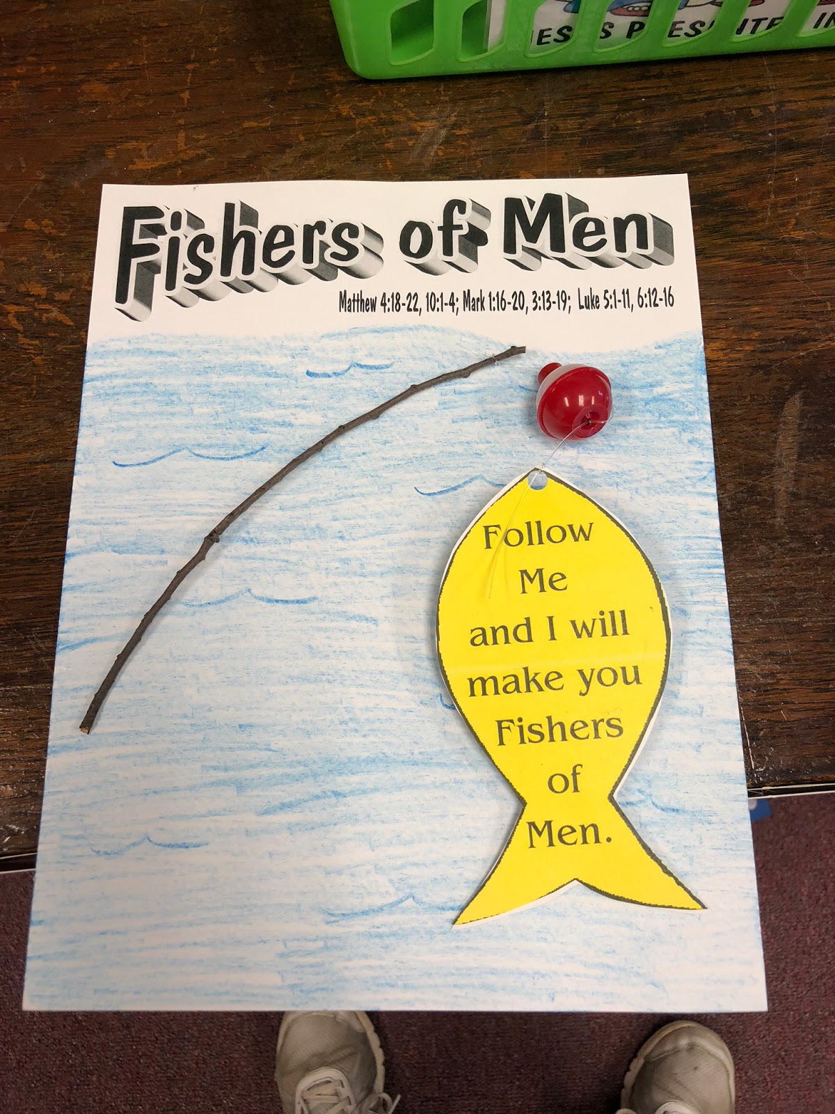 Hands On Bible Teacher: Jesus Said, "Come, Follow Me -- Fishers of Men"