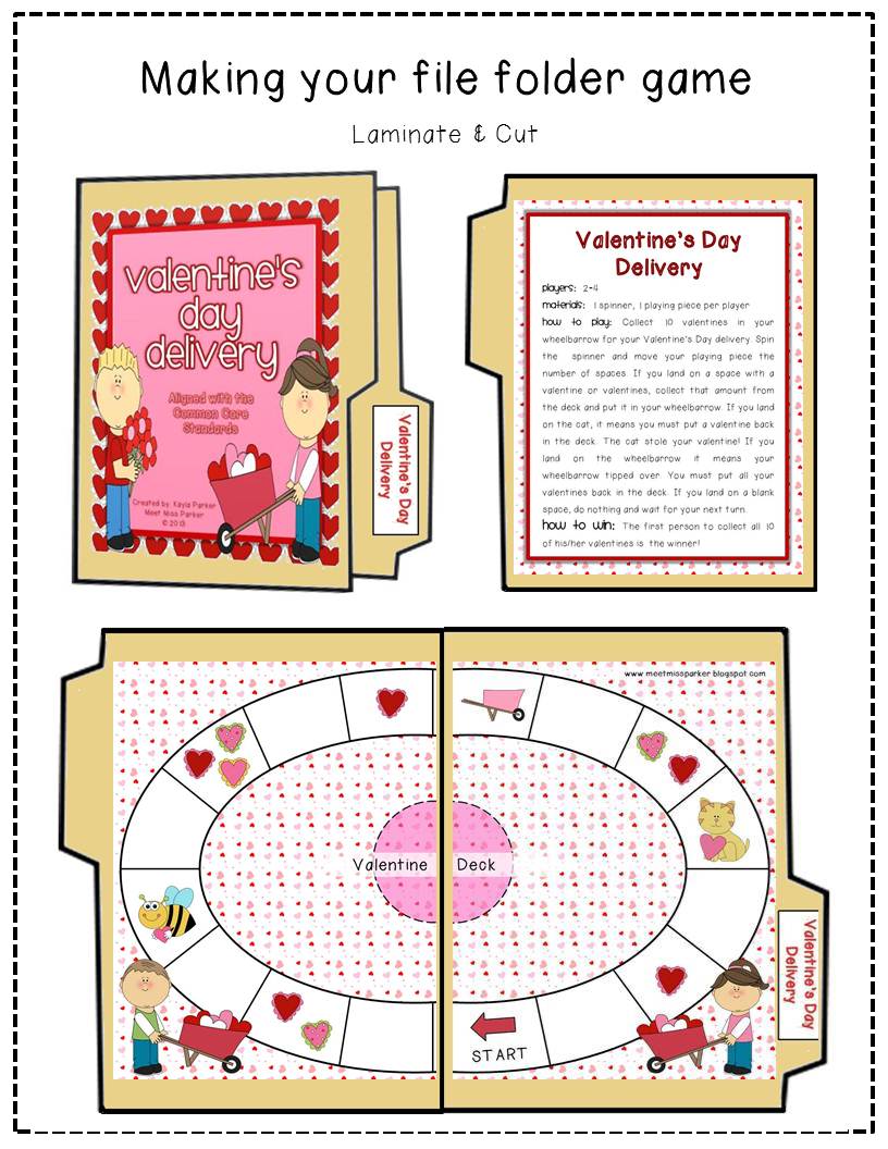 Meet Miss Parker: Valentine's Day Delivery - COMMON CORE ALIGNED