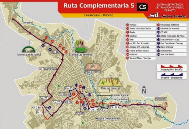 Recvi.Net: Rutas de Buses