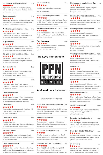 Fuji X-Files: We have started the "PPN - Photo Podcast Network"