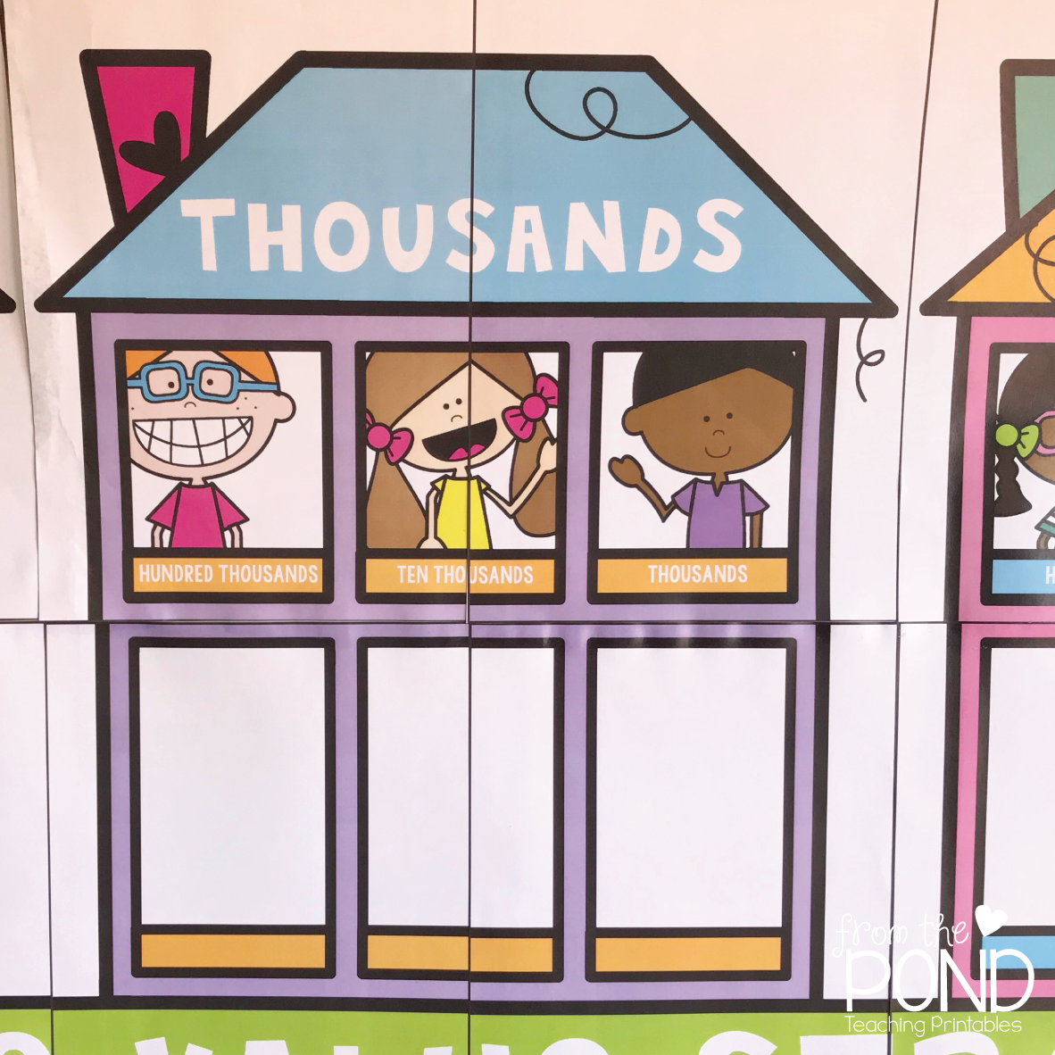 Place Value Street | From the Pond