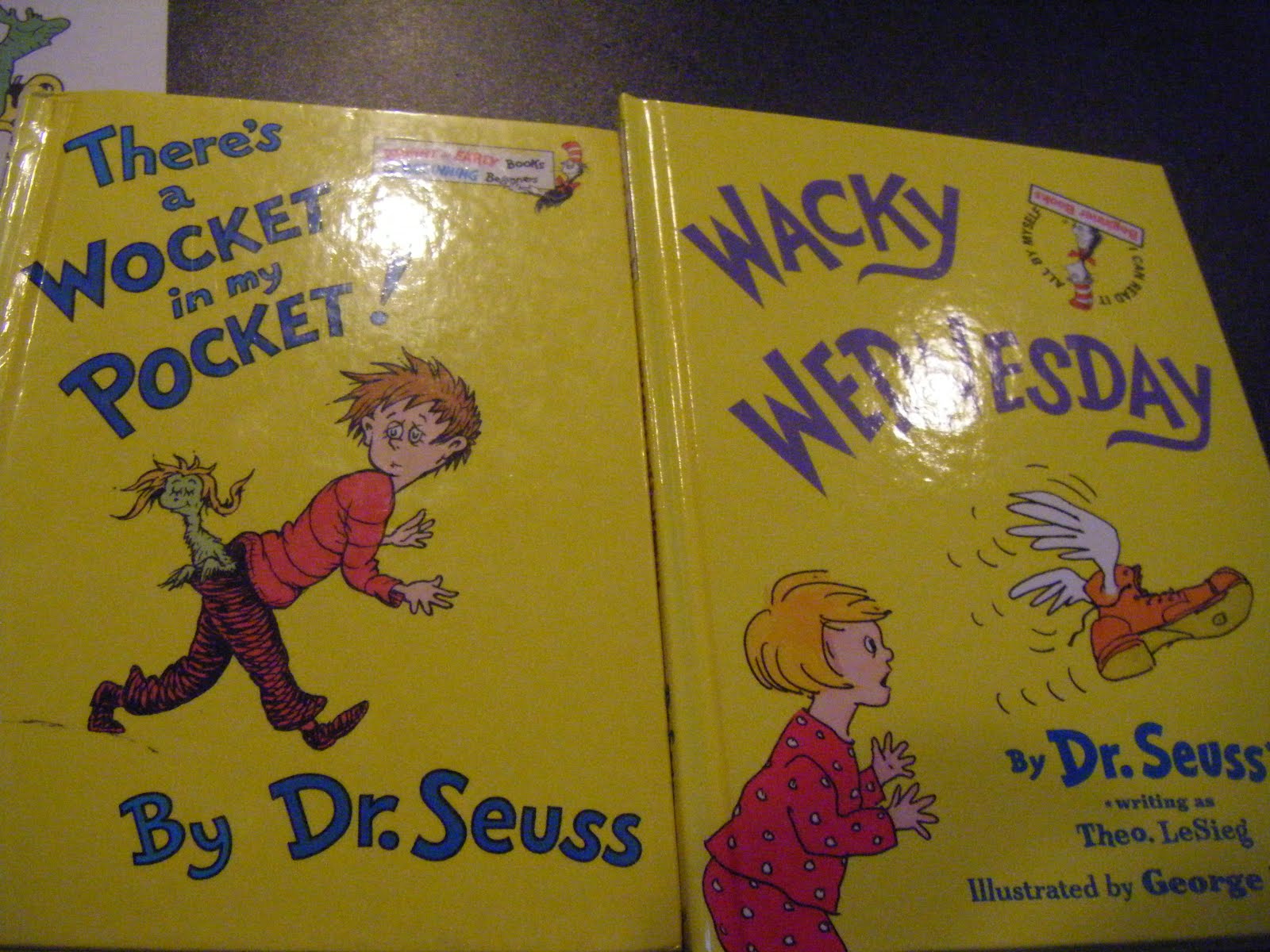 ABC's of Jess's house: Wacky Wednesday , Dr. Seuss