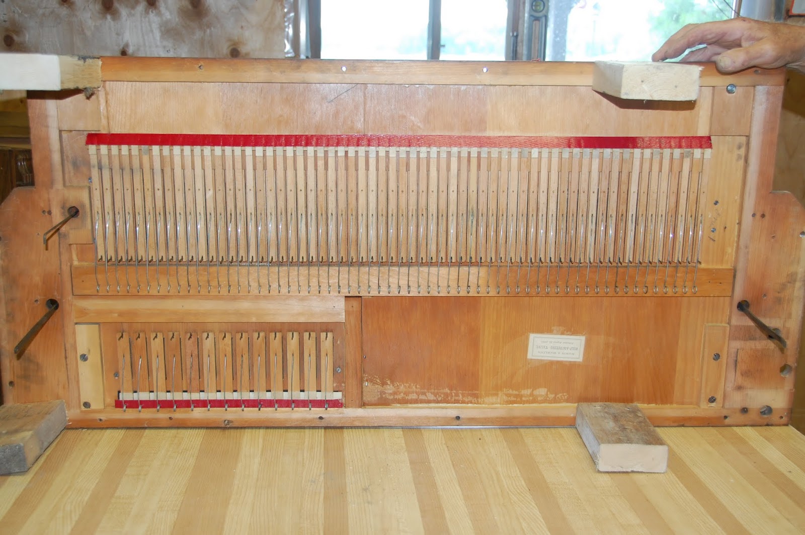 Restoring a Reed Organ - Part 8: Viewing the Windchest