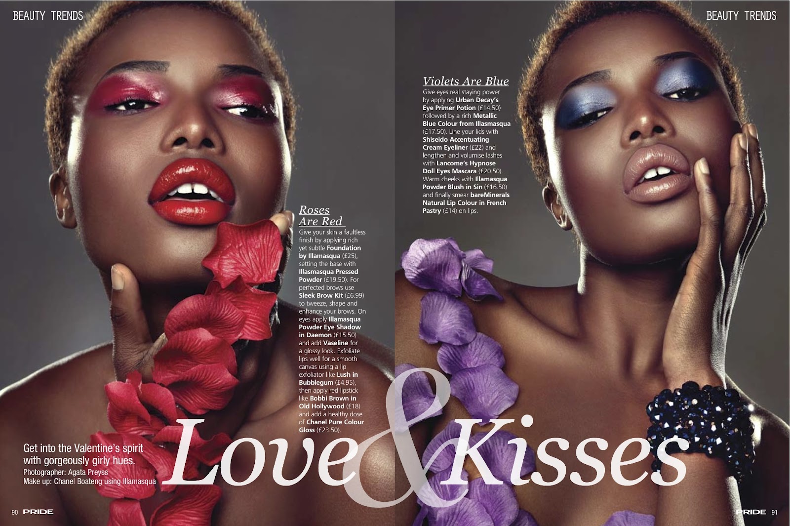 Pride Magazine: Beauty Spread | Chanel Boateng