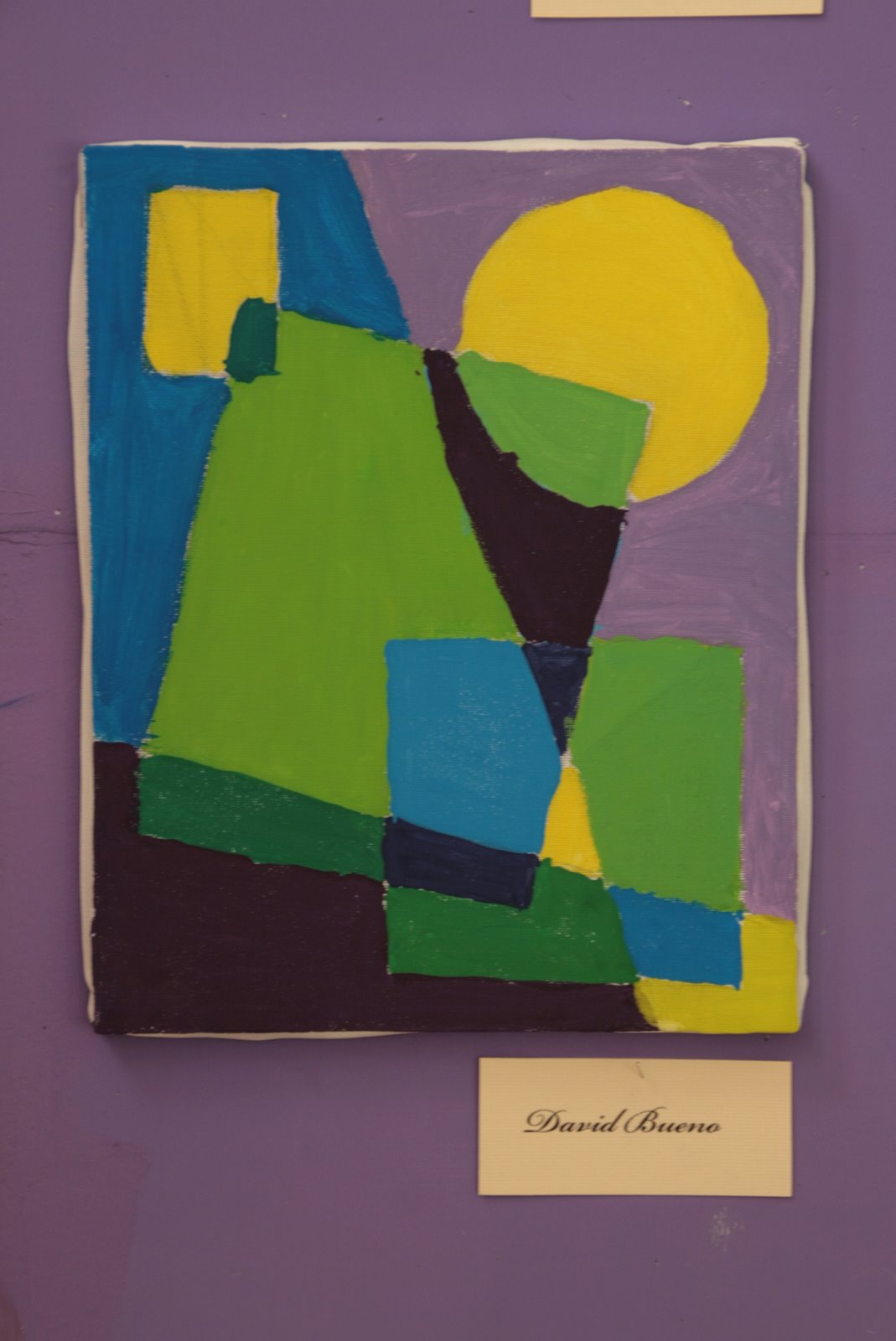 ARTENAULA: COMPOSICIONES GEOMÉTRICAS SOBRE LIENZO(1º ESO)