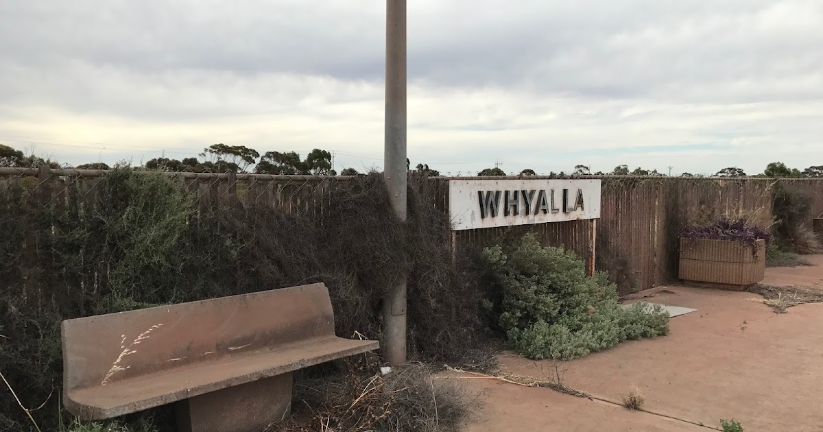 Epsilon's World: Whyalla Railway Station