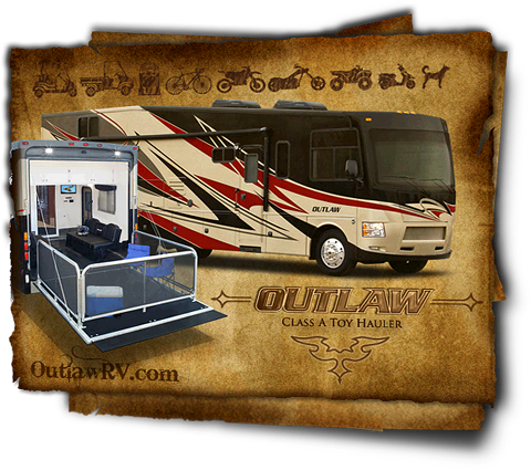 Thor Motor Coach’s Outlaw Motorhomes Tops Best-selling Toy Haulers List ...