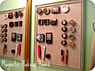 J House Tawk: Magnetic Makeup Board