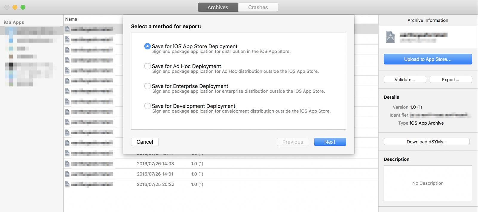 Xcode 7.3 で ERROR ITMS - 90167 No. app bundles found in the package が発生した場合の対処方法