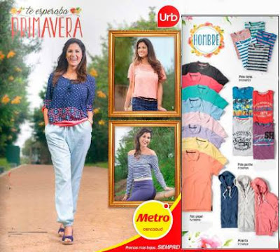 Metro: Catalogo Urb Ropa y Zapatos Primavera Verano 2016