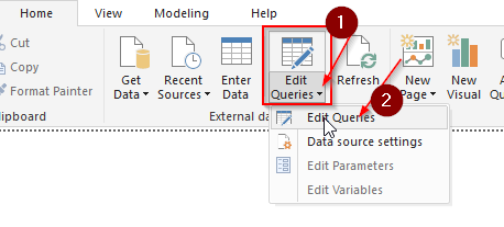 How to use Power Pivot,Power Query components in Power BI Desktop