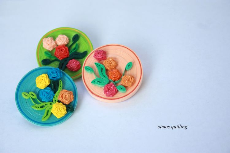 Simo's quilling: Brose vechi, brose noi.. brose colorate