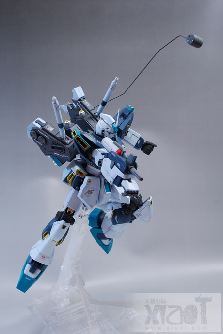 GUNDAM GUY: MG 1/100 RX-94 ν (nu) Gundam Mass Production - Customized Build