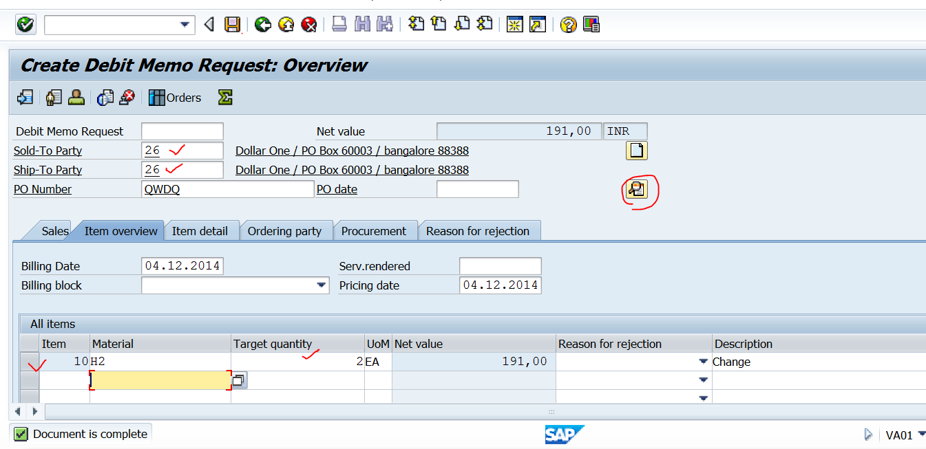 TECHSAP : Creating a new Billing output type and assigning it to the output determination ...
