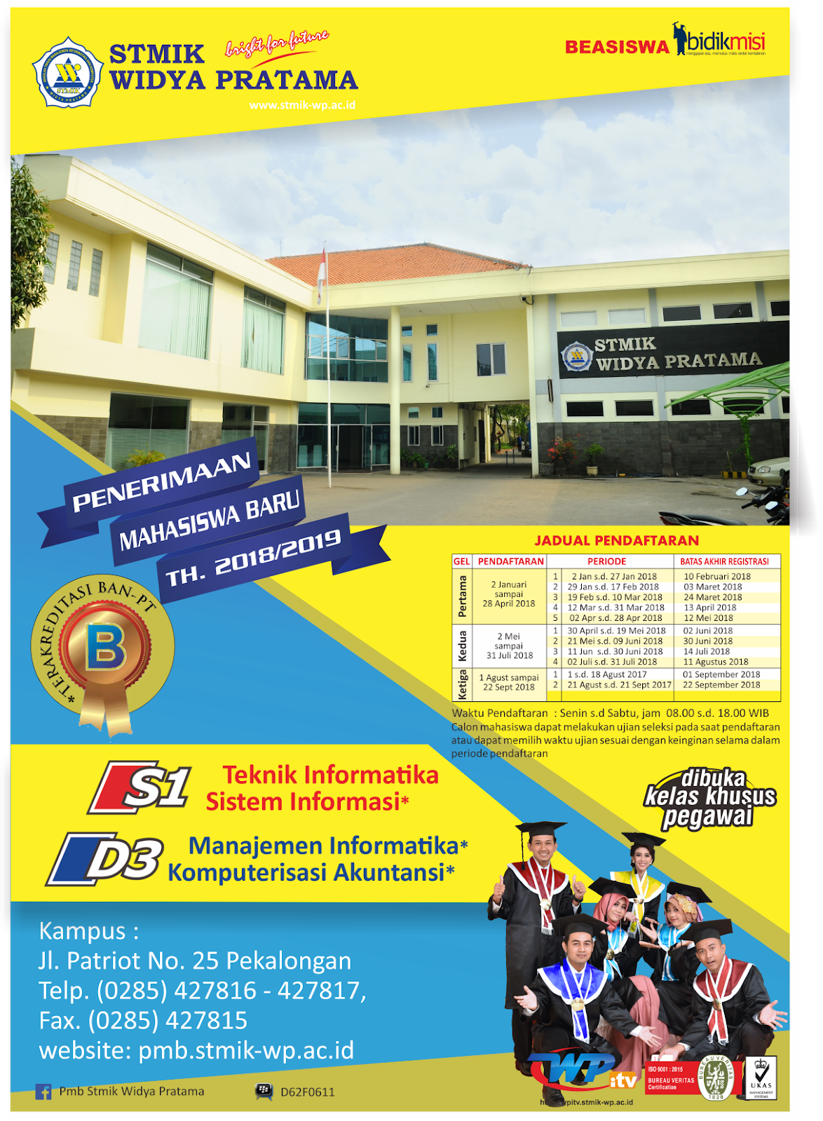 Hasil Desain Poster PMB 2017/2018 | Wachid Dw ~ ngeBLOG