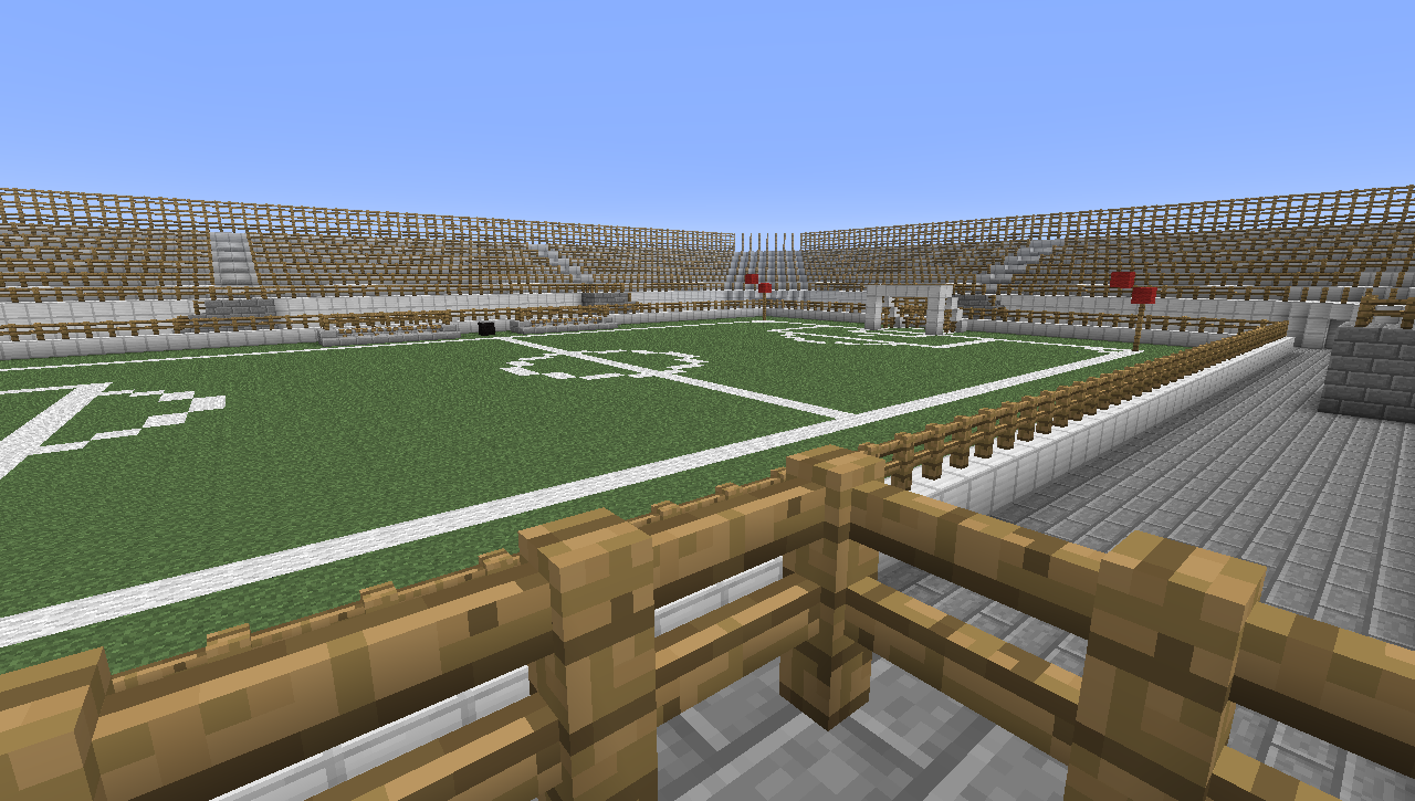 Rakian Minecraft Server: Minecraft Soccer Field