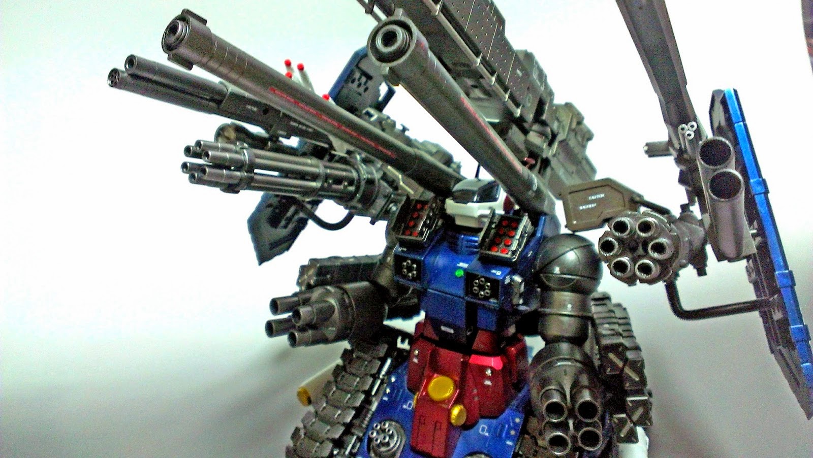 MG 1/100 RX-75 GUNTANK Kai "Gun Cluster" Custom Build