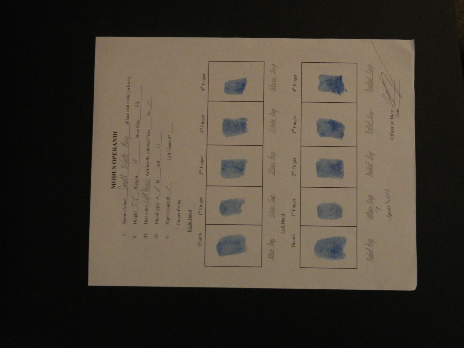 Forensics: Handwriting Analysis
