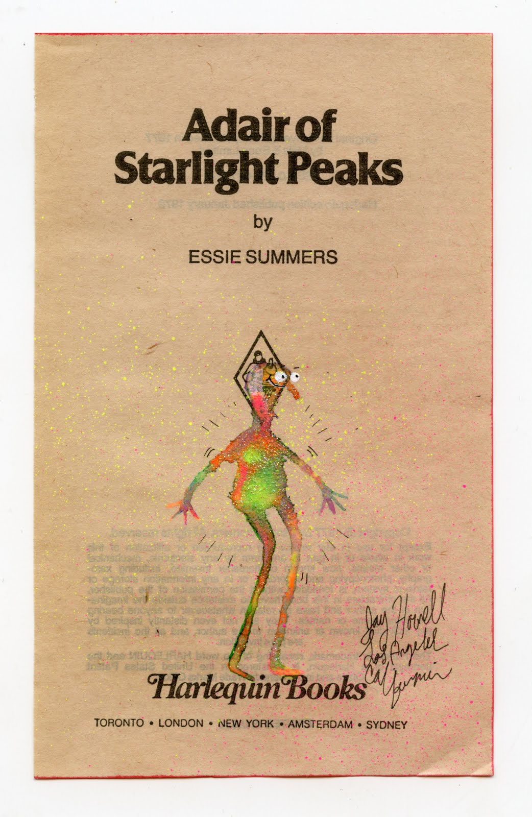 Jay Howell: Book Pages