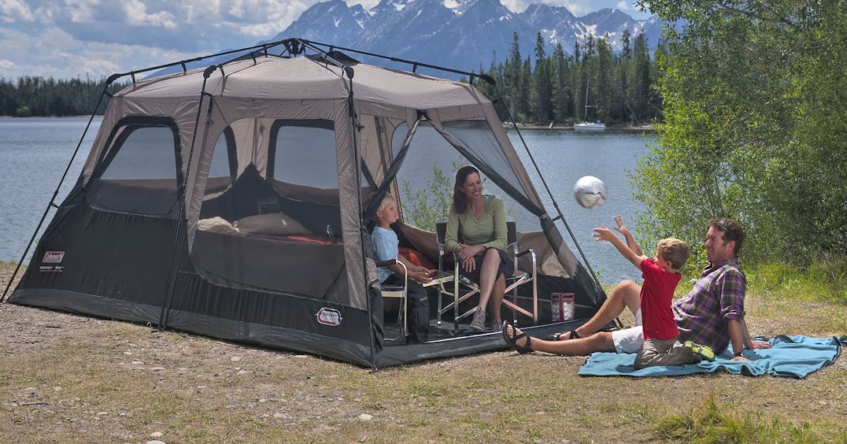 Wellbeing Enhanced: Coleman 14x8 Foot 8-Person Instant Tent Review