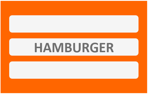 JavaScript HTML & CSS: Making a hamburger icon with pure css