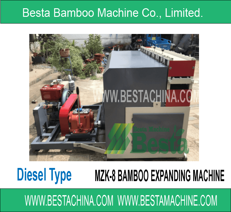 BAMBOO PROCESSING MACHINE: BAMBOO FLATTEN MACHINE, STRAND WOVEN ...